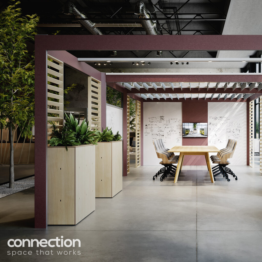 Rooms reimagined for workplace flexibility - Connection